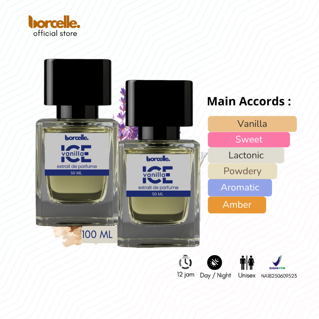 Jual Borcelle - Vanilla Ice Unisex 100 ML | Shopee Indonesia
