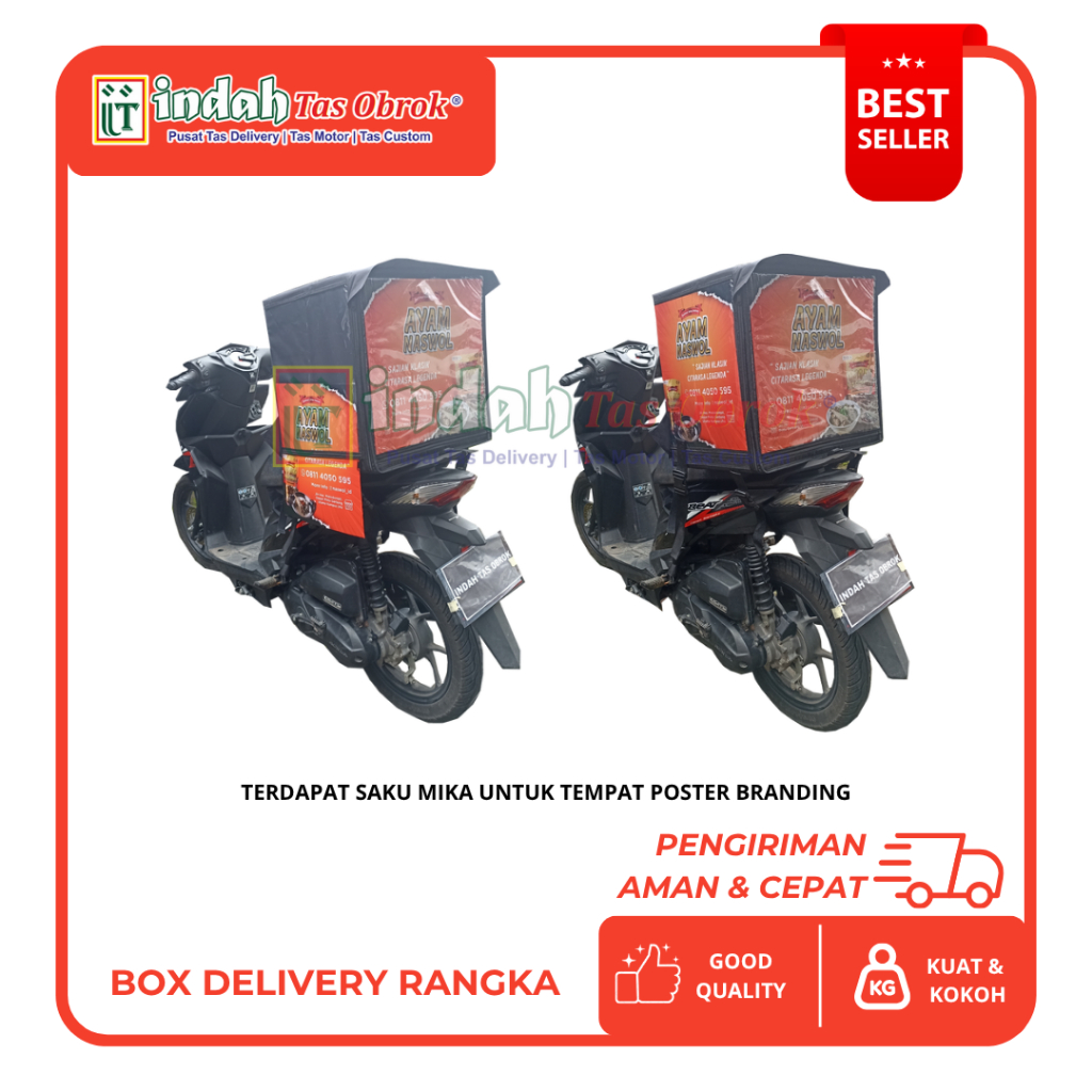 Jual Indah Tas Obrok - Tas Delivery Makanan Lapisan Alumunium Foil ...
