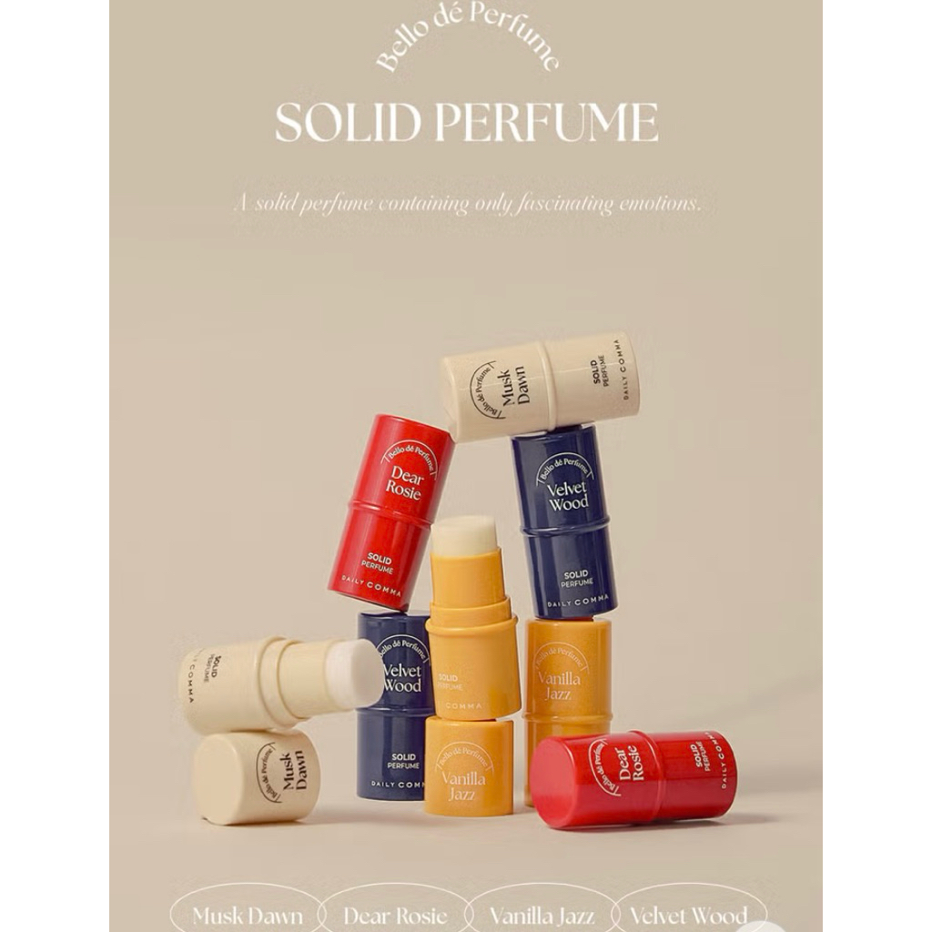 Jual DAILY COMMA SOLID PERFUME 4.7gr DAISO KOREA | Shopee Indonesia