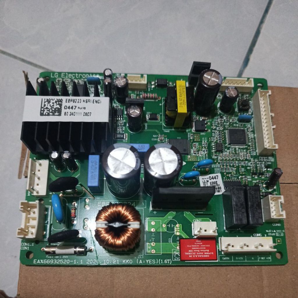 Jual MODUL PCB KULKAS LG INVERTER EBR8223(0447) 2 PINTU ORIGINAL ...