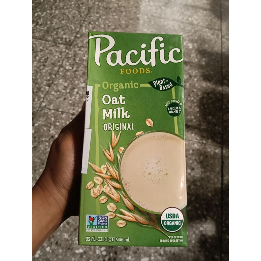 Jual pacific foods organic oat milk original 946ml | Shopee Indonesia