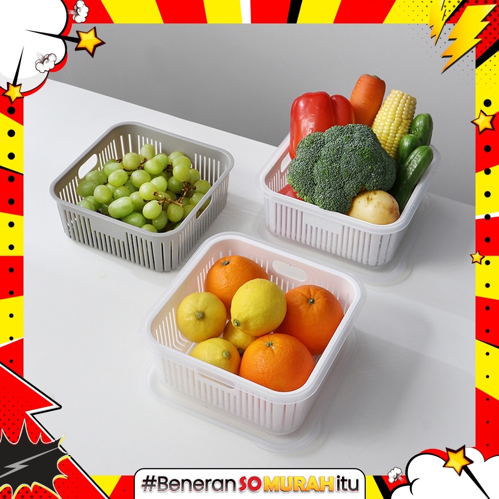 Jual Wadah Tirisan Mini Makanan Sayuran Buah Serbaguna Toples Snack ...
