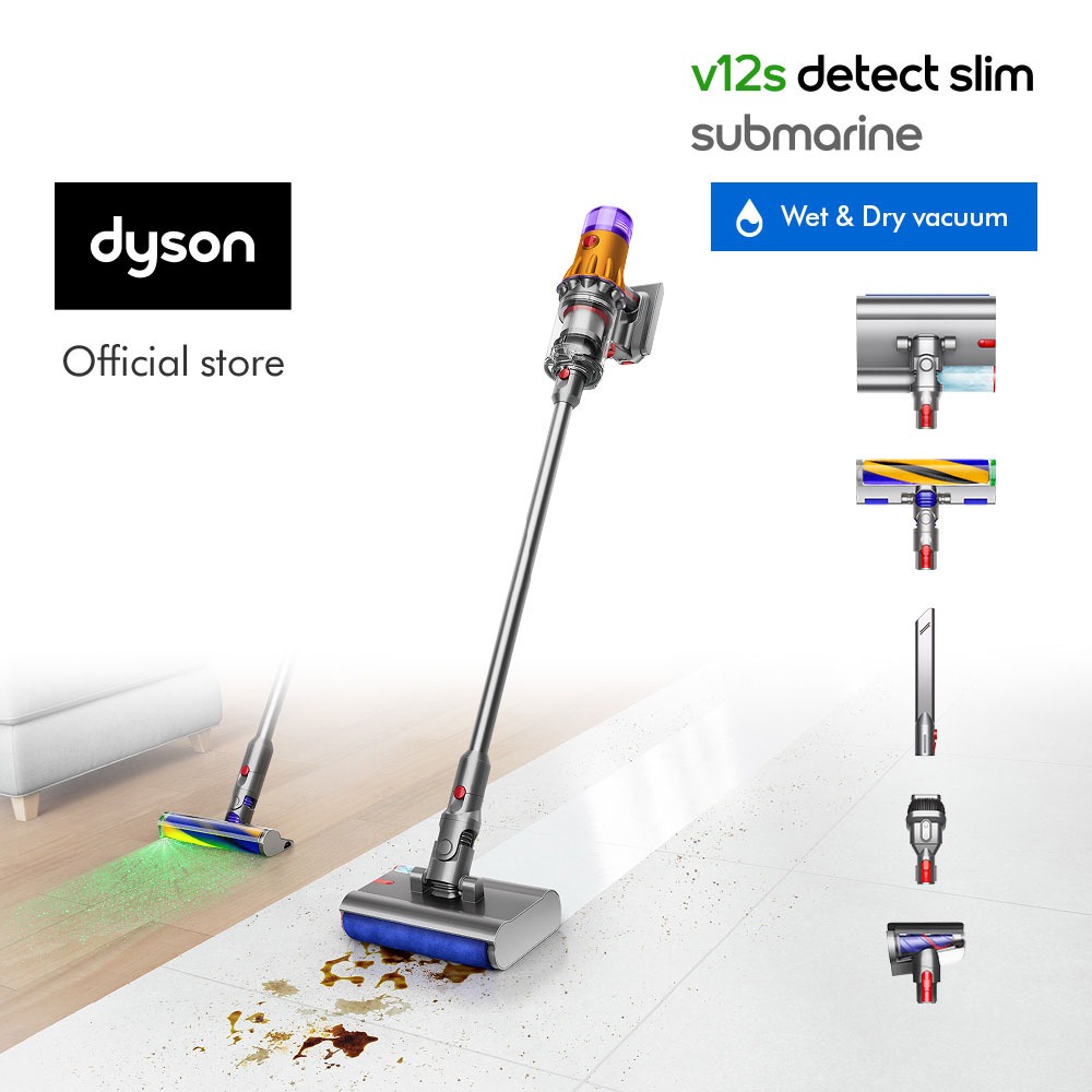 Jual Dyson V12 s Detect ™ Slim Submarine Wet & Dry Vacuum Cleaner ...