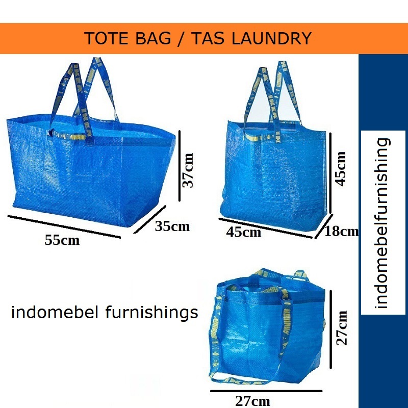 Jual Tas Belanja Totebag & Tas Laundry Fitness dan Padel bahan anti air ...