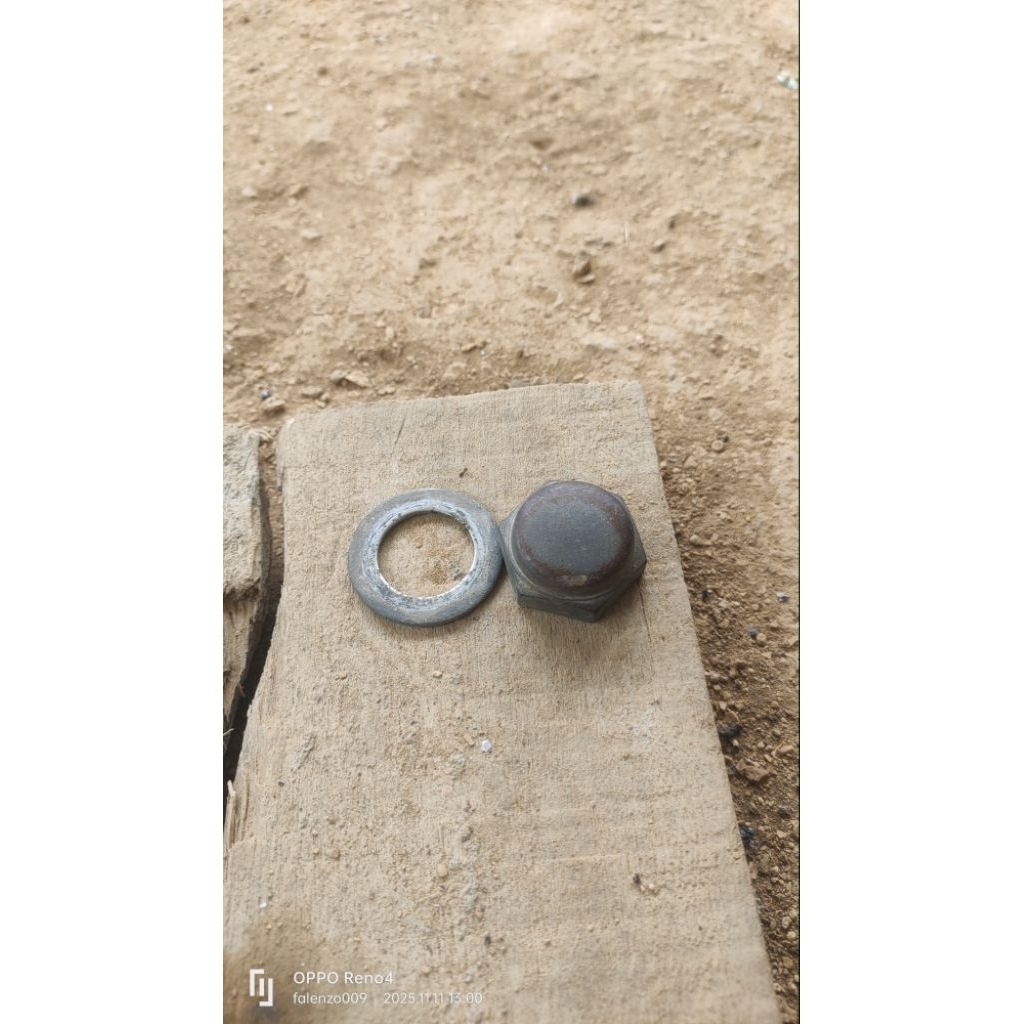 Jual mur baut dan ring komstir segitiga atas Suzuki satria fu original ...