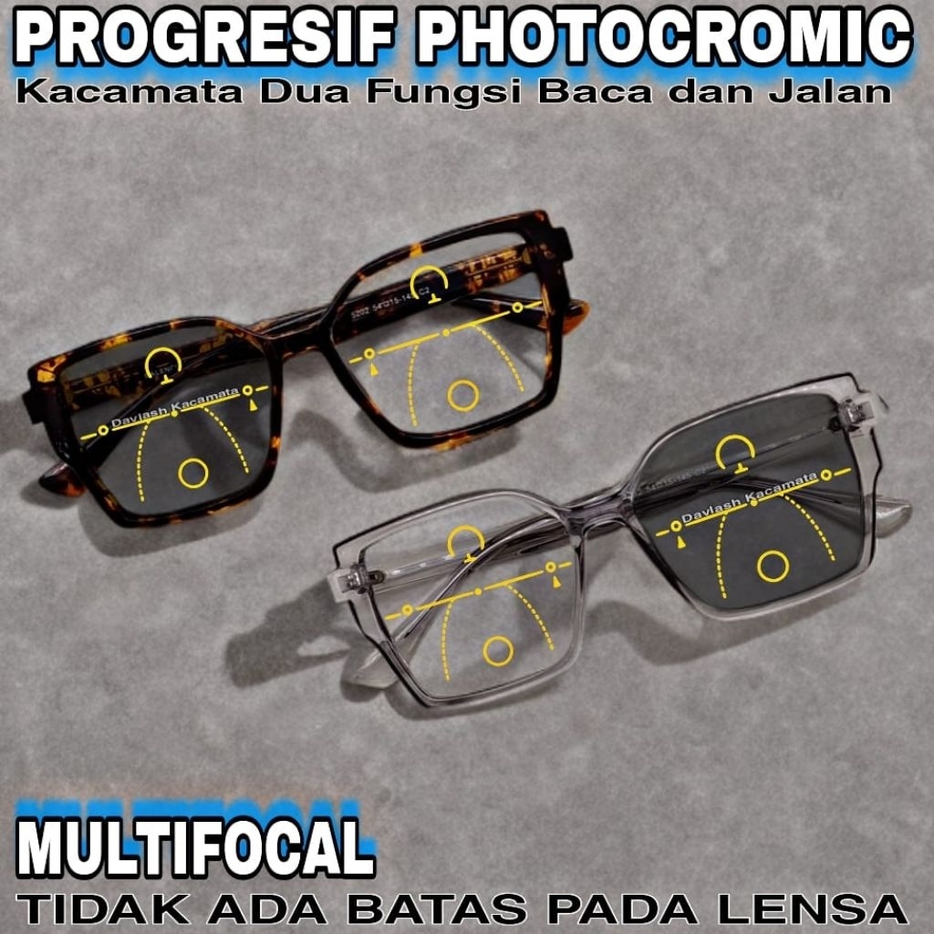 Jual KACAMATA FRAME BACA DAN JALAN LENSA PROGRESIF PHOTOCROMIC KACAMATA ...
