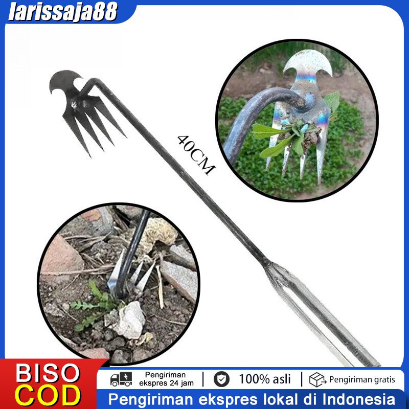 Jual (COD) Alat Pencabut Rumput Liar Weeding Garu Harrow Manual ...