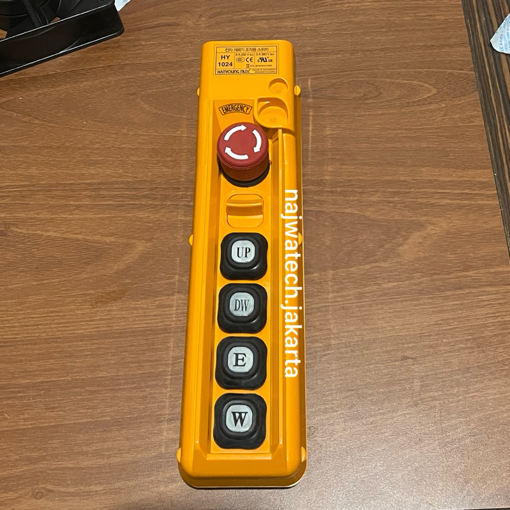 Jual Hoist Switch/Remote Hoist Hanyoung HY 1024 SDD double speed ...