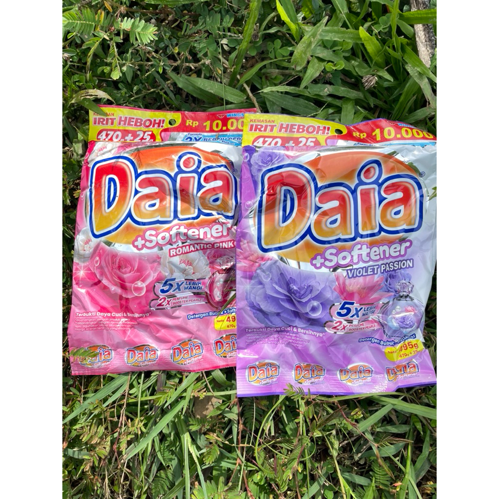 Jual Daia Detergen bubuk 5000 dan 10000 kemasan 245 gram 495 gram ...