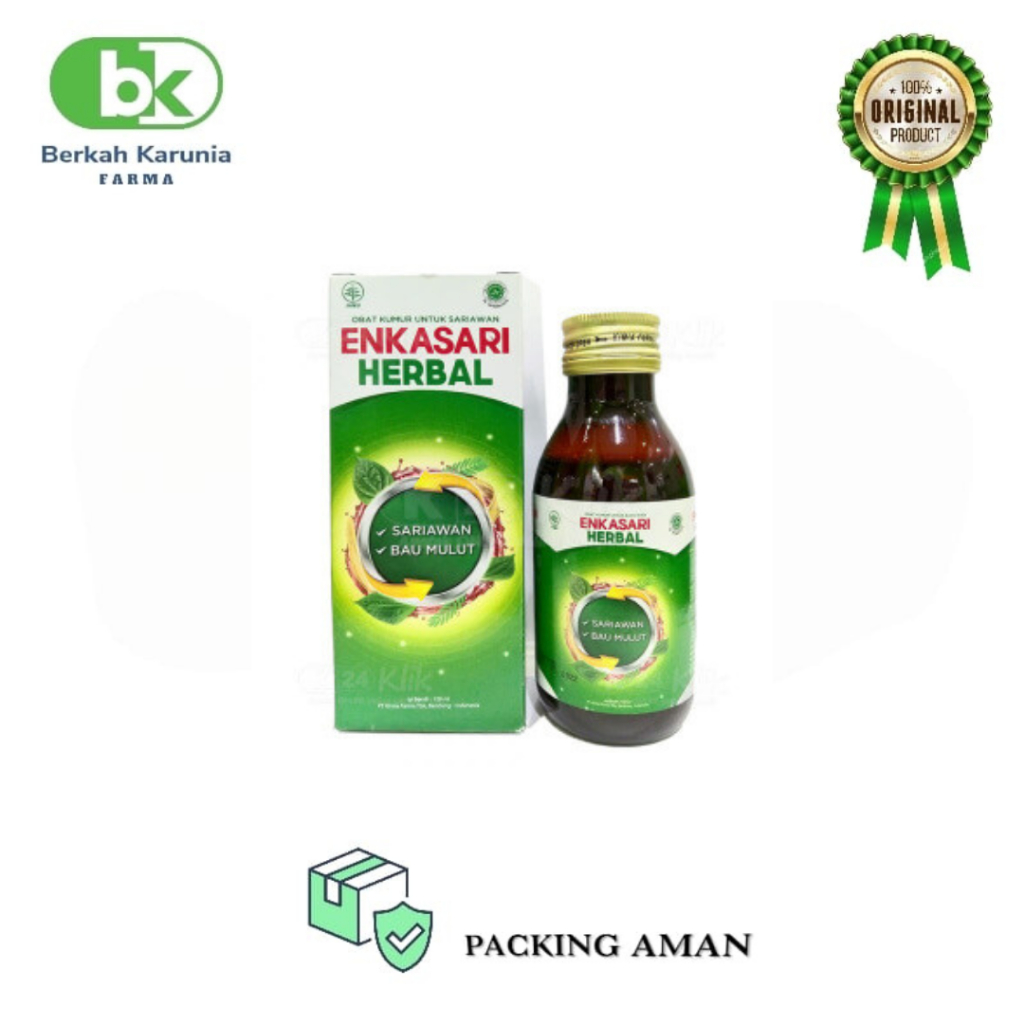 Jual Enkasari Herbal per Botol 120 ml | Shopee Indonesia