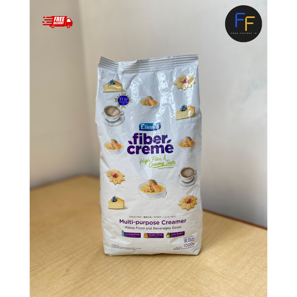 Jual Fiber Creme 1 kg / 1000 gr Ellenka TERMURAH Pengganti Susu Santan ...
