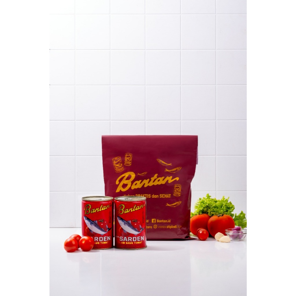Jual Sarden Bantan Saus Tomat 425gr - Paket 2 pcs (2 Kaleng Besar ...