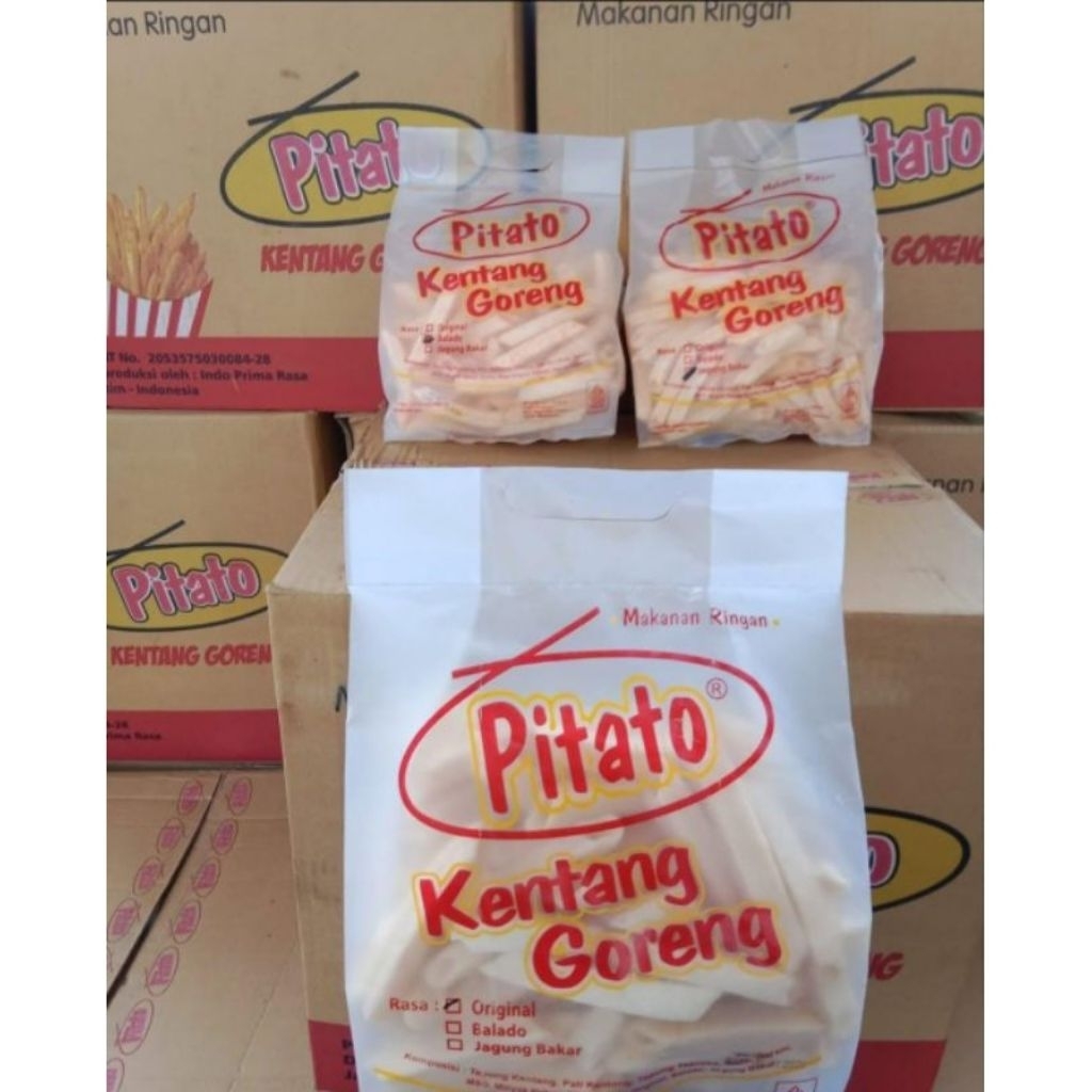 Jual PITATO KENTANG GORENG 95GR DAN 250GR | Shopee Indonesia