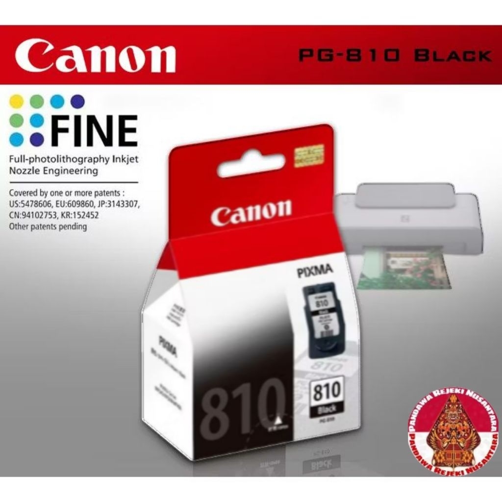 Jual Cartridge Canon Pixma 810 Black Original (Asli 100%) | Shopee ...