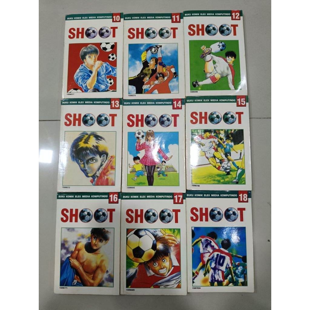 Jual komik shoot 1-33 tamat fullset kolpri murah set end sepak bola legendaris by tsukasa ...