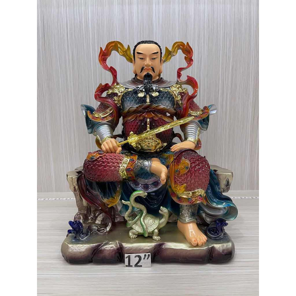 Jual patung dewa hian tian sang ti - cen wu ta ti / cin bu tai te 12in ...