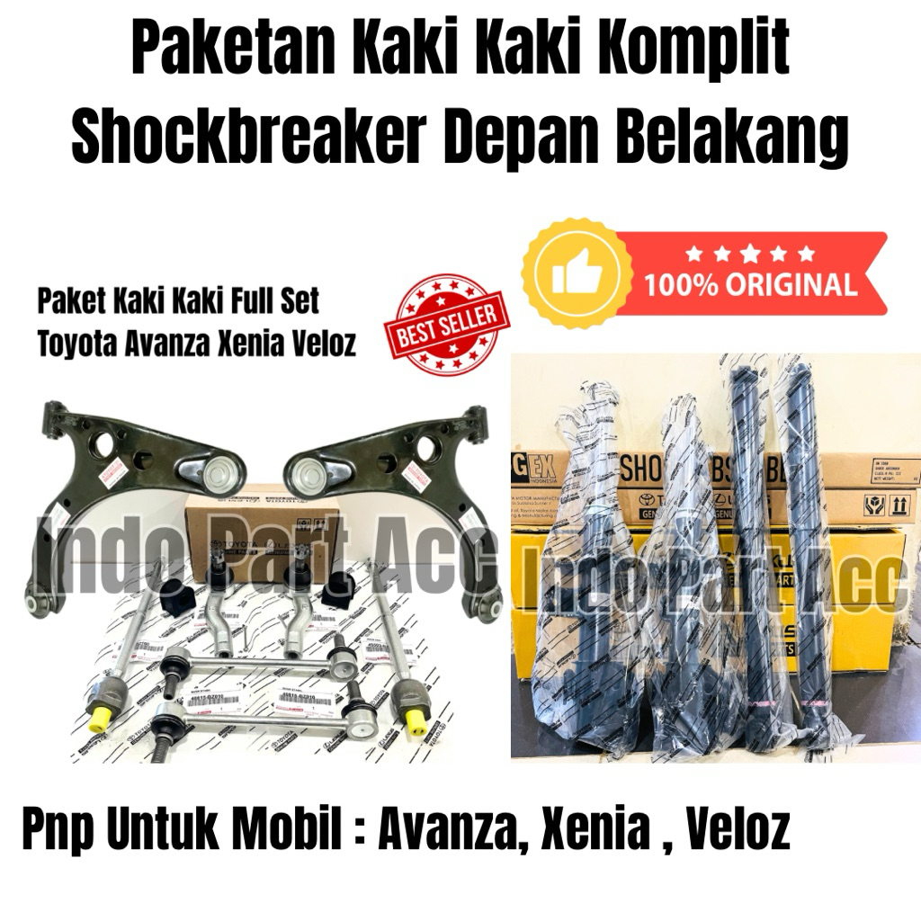 Jual Long Tierod Rack End - Link Stabilizer - Lower Arm - Shockbreaker ...