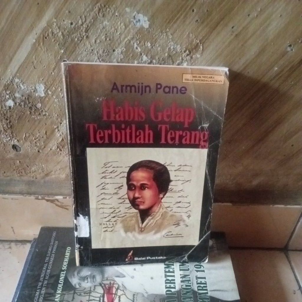 Jual buku bekas sastra klasik; Habis Gelap Terbitlah Terang oleh Armijn ...