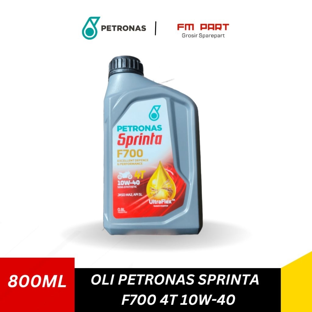 Jual OLI PETRONAS SPRINTA F700 4T 10W-40 800ML | Shopee Indonesia