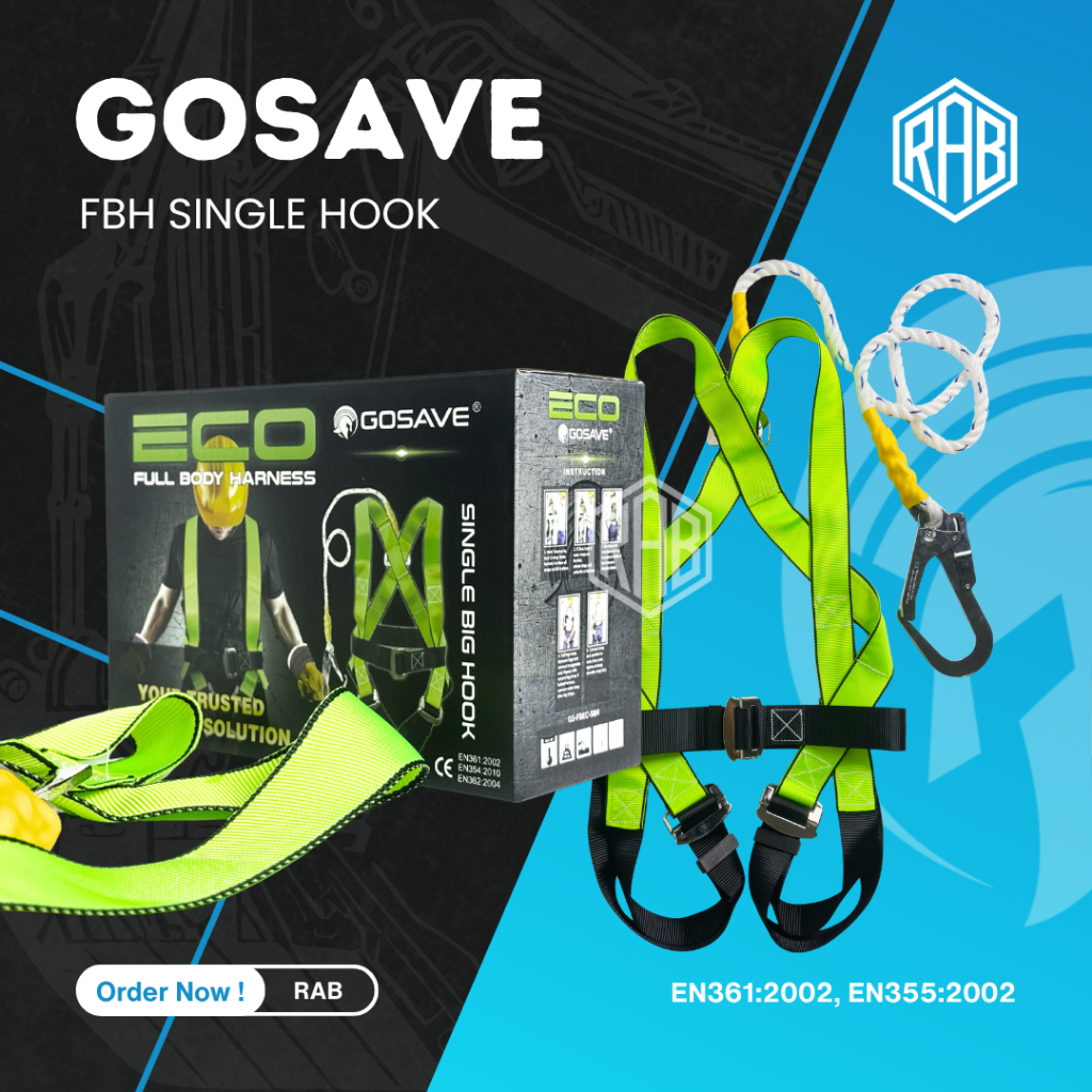 Jual Full Body Harness Single Hook Eco GOSAVE | Shopee Indonesia