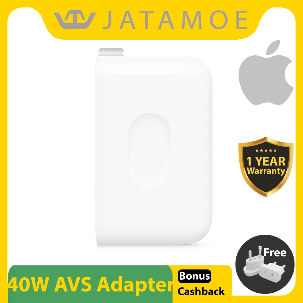 Jual Original Apple 40W Dynamic Power Adapter with 60W Max Support AVS ...