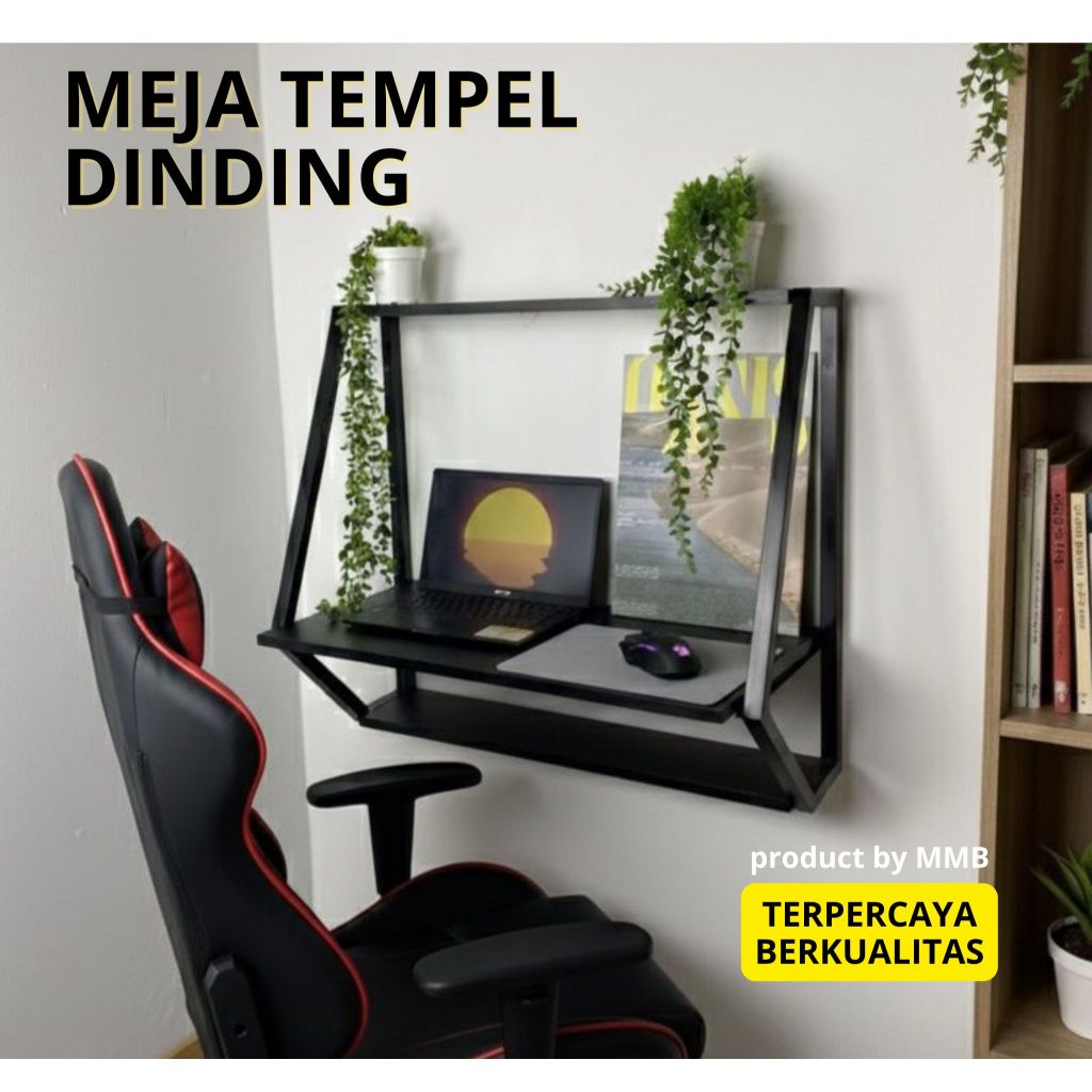 Jual MEJA TEMPEL DINDING MEJA KOMPUTER MEJA BELAJAR MEJA MINMALIS MEJA ...