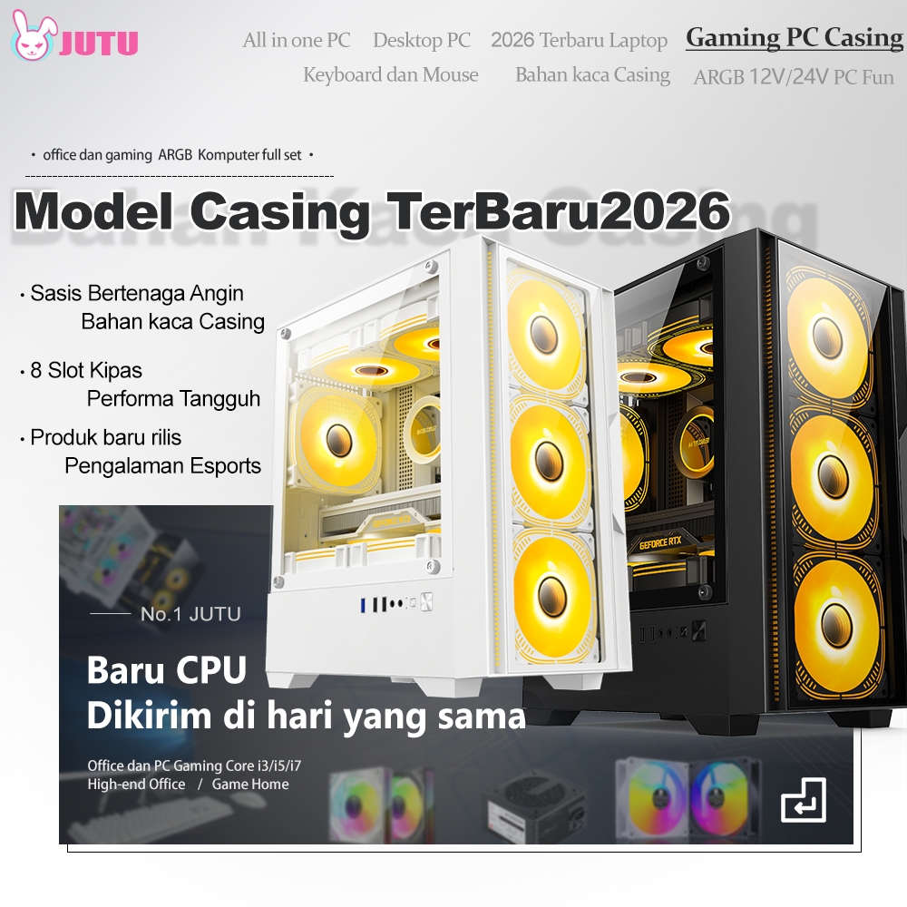 Jual JUTU Casing Komputer Desktop Ruang Pemandangan Laut Casing Utama ...