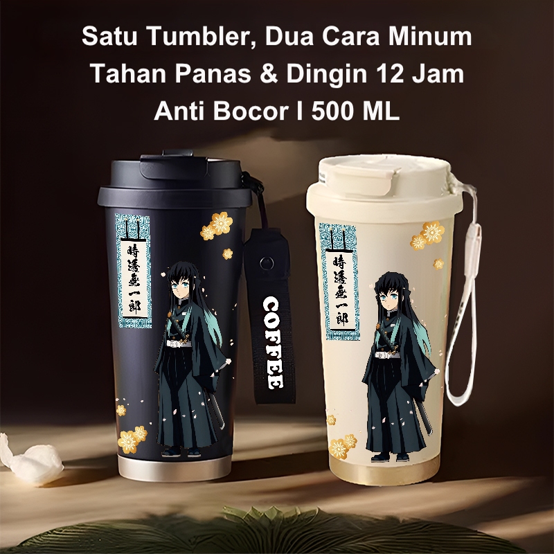 Jual Tumbler Demon Slayer Kimetsu no Yaiba Muichiro Tokito 500ml ...