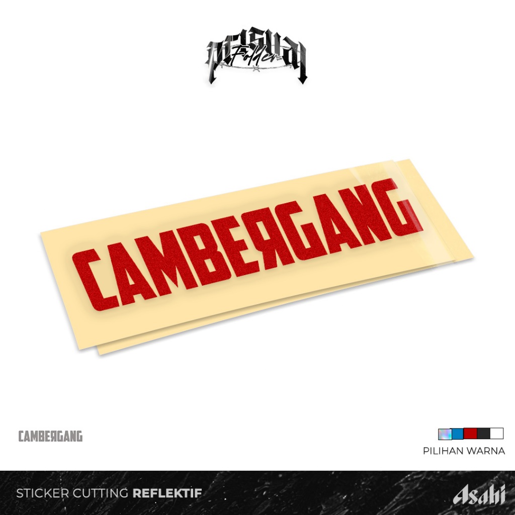 Jual Sticker Cutting Reflektif CAMBERGANG | Shopee Indonesia