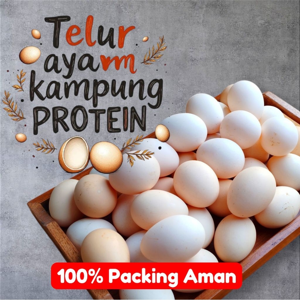 Jual 8 Butir Telur ayam kampung Protein | Shopee Indonesia