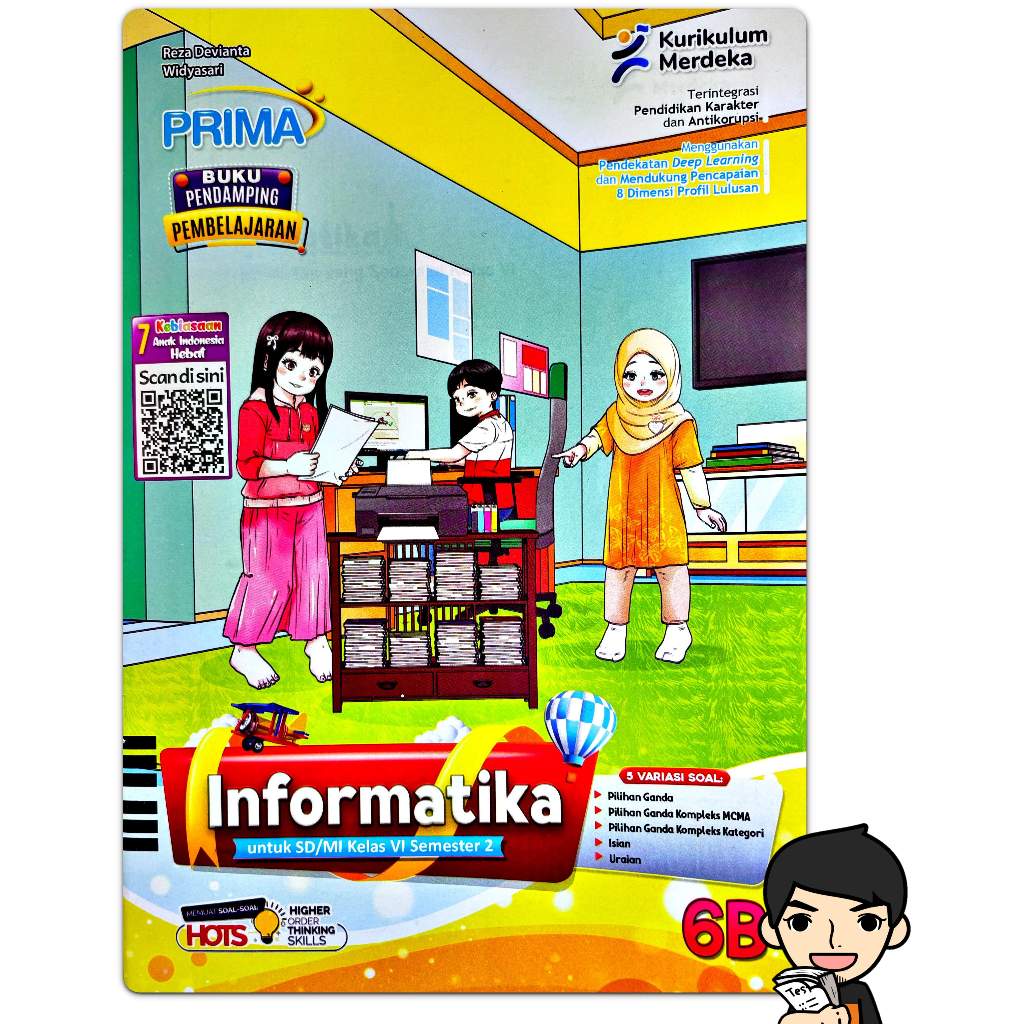 Jual LKS TIK INFORMATIKA SD KELAS 6 SEMESTER 2 2025-2026 KURIKULUM ...