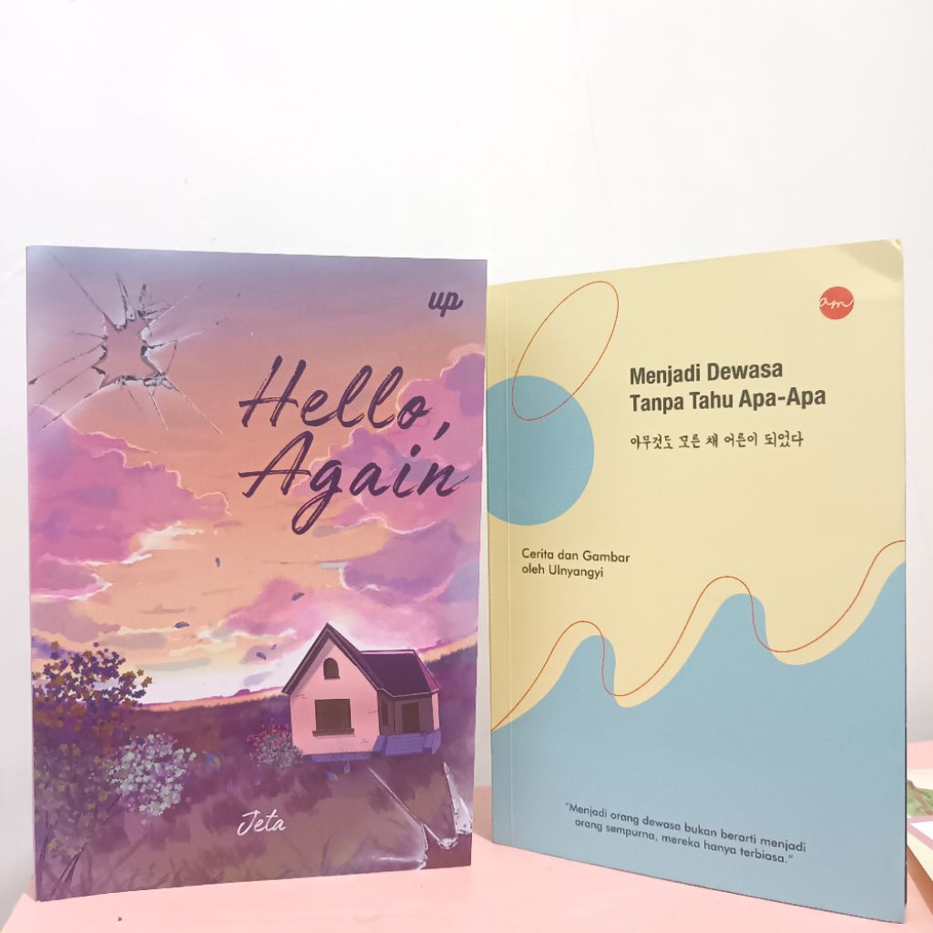 Jual Preloved NOVEL HELLO, AGAIN BY JETA DAN BUKU MOTIVASI MENJADI ...