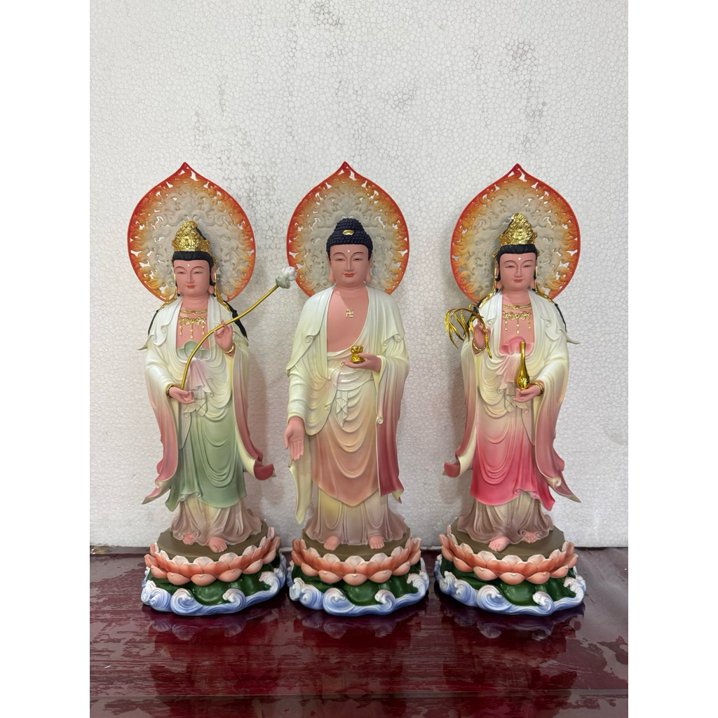 Jual patung Buddha Xi Fang Shan Sen / si fang san sen 16in fiber ...