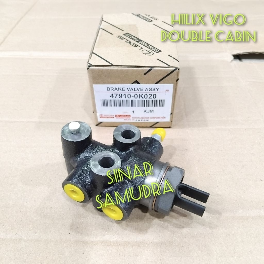 Jual Brake Valve Assy Pembagi Minyak Rem Hilux Vigo Diesel 47910-0K020 ...