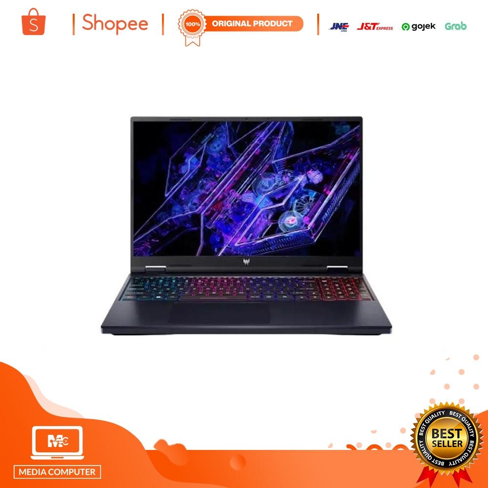 Jual ACER Predator Helios Neo 16 PHN16 72 93X3 Core i9 14900HX 16GB 1TB ...