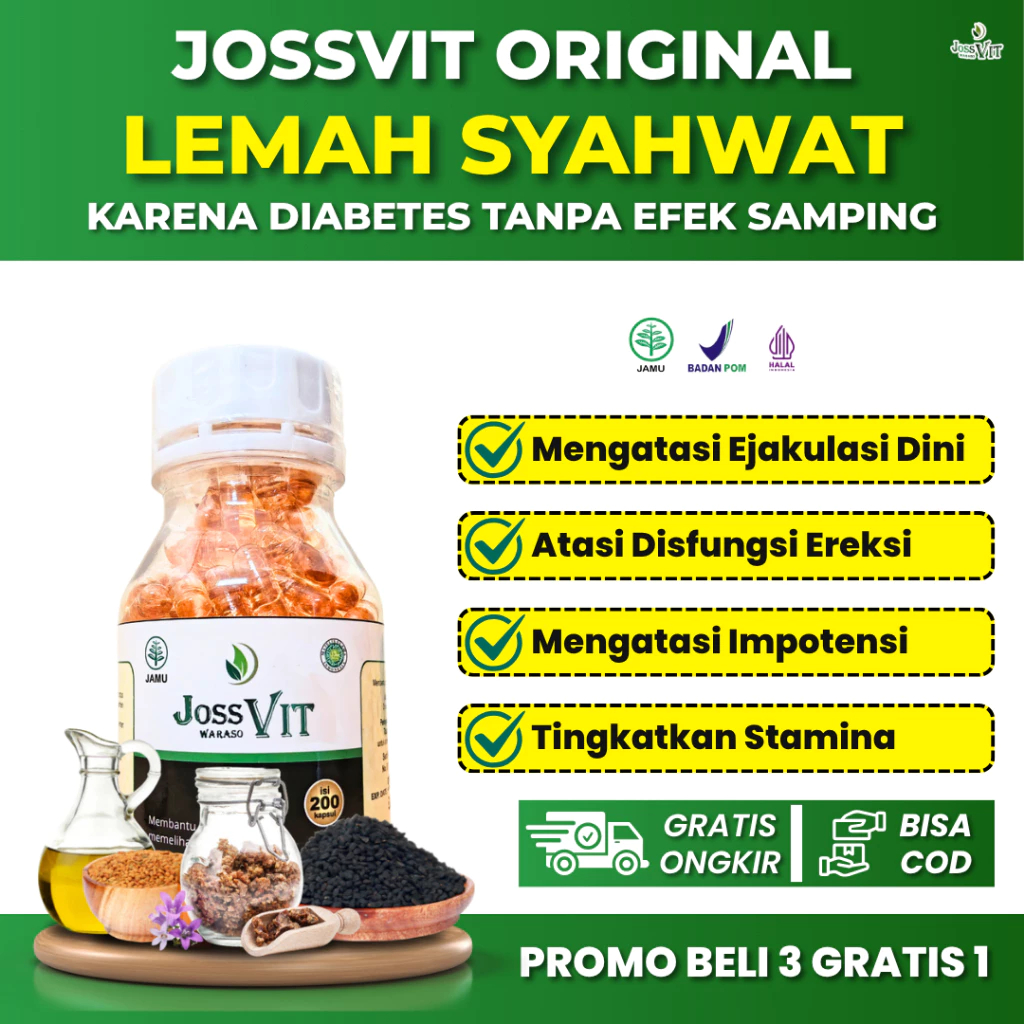 Jual Joss Vit Herbal Obat Impotensi Lemah Syahwat Disfungsi Ereksi ...