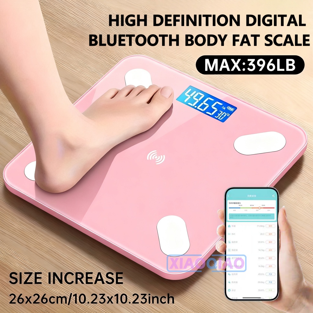 Jual Timbangan Digital 180KG USB Charge Timbangan Badan Fat Monitor ...
