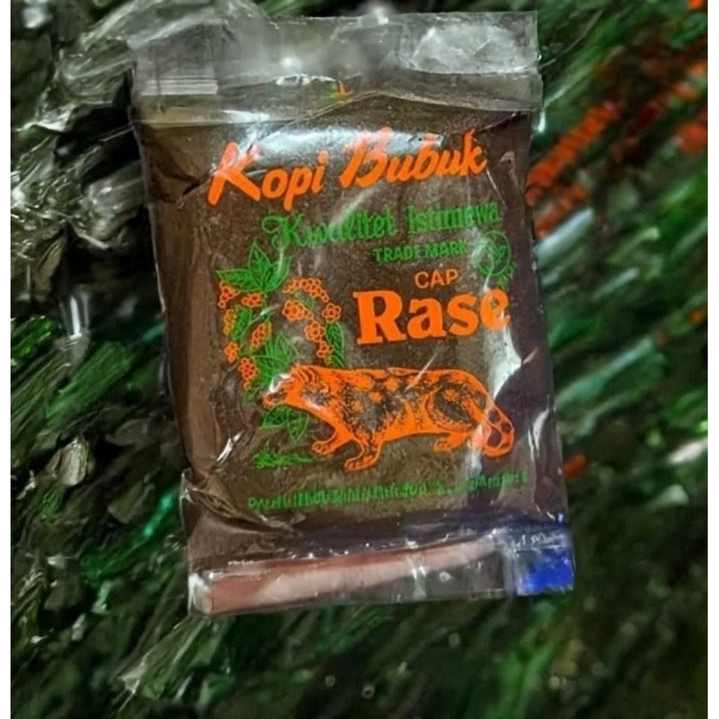 Jual Kopi 100% Murni Robusta Dampit Malang Cap Rase, Ekonomis Pack 50g ...