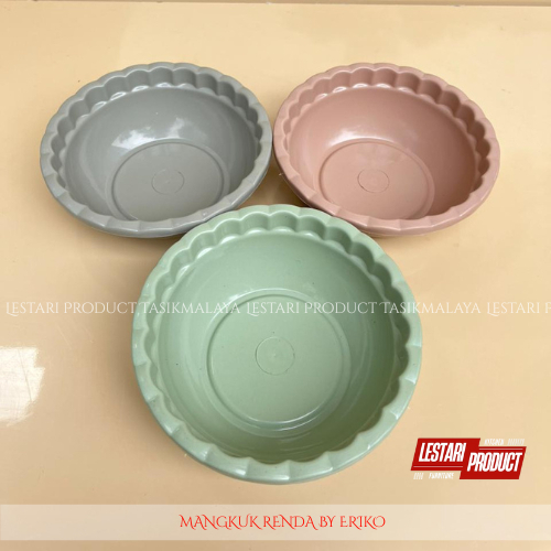 Jual [12pcs] Mangkuk Plastik Renda 8 Mono | Wadah Serbaguna Mangkok ...