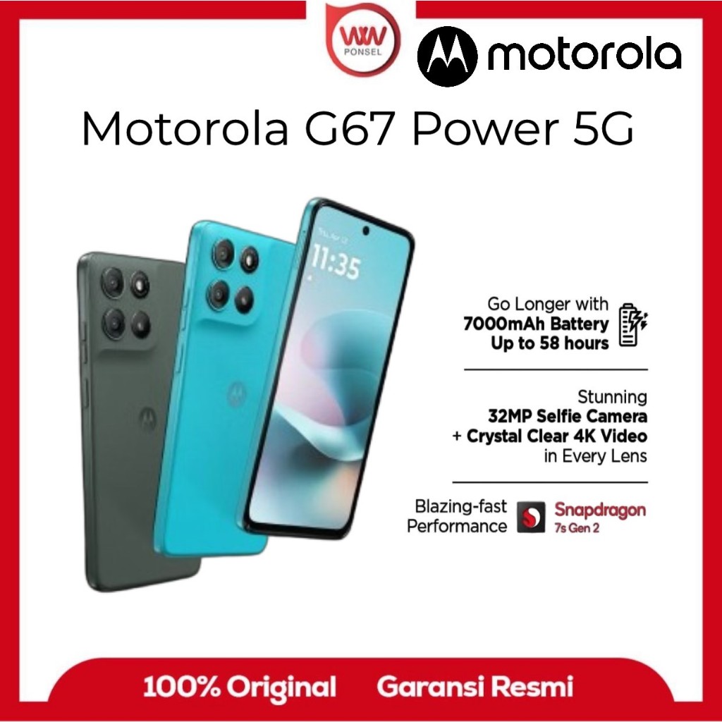 Jual Hp Motorola G67 5G Ram 8GB Internal 256GB Garansi Resmi | Shopee ...