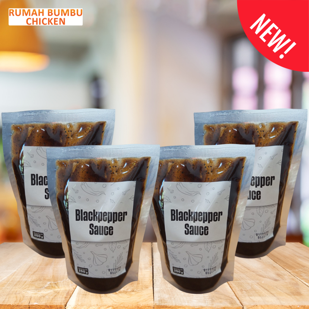 Jual Paket Hemat Blackpepper Sauce Kemasan Ekonomis - Saus Lada Hitam ...