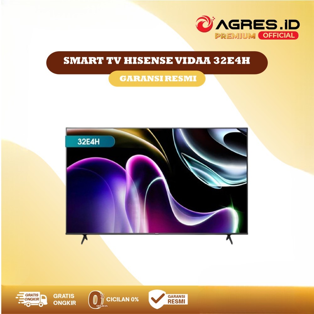 Jual SMART TV HISENSE VIDAA 32 INCH HD - 32E4H | Shopee Indonesia