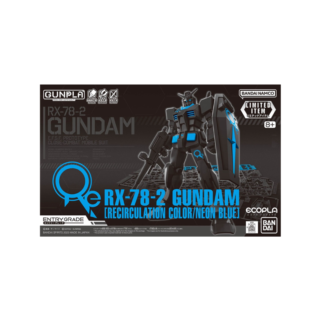 Jual RX-78-2 ecopla neon blue | Shopee Indonesia