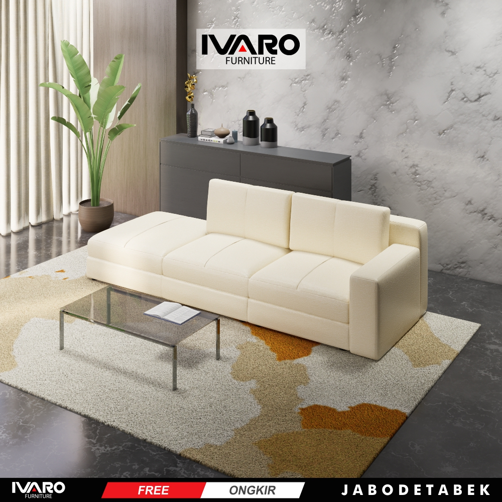 Jual Ivaro Whales Sofa Ruang Tamu / Sofa Minimalis / Sofa Seater ...