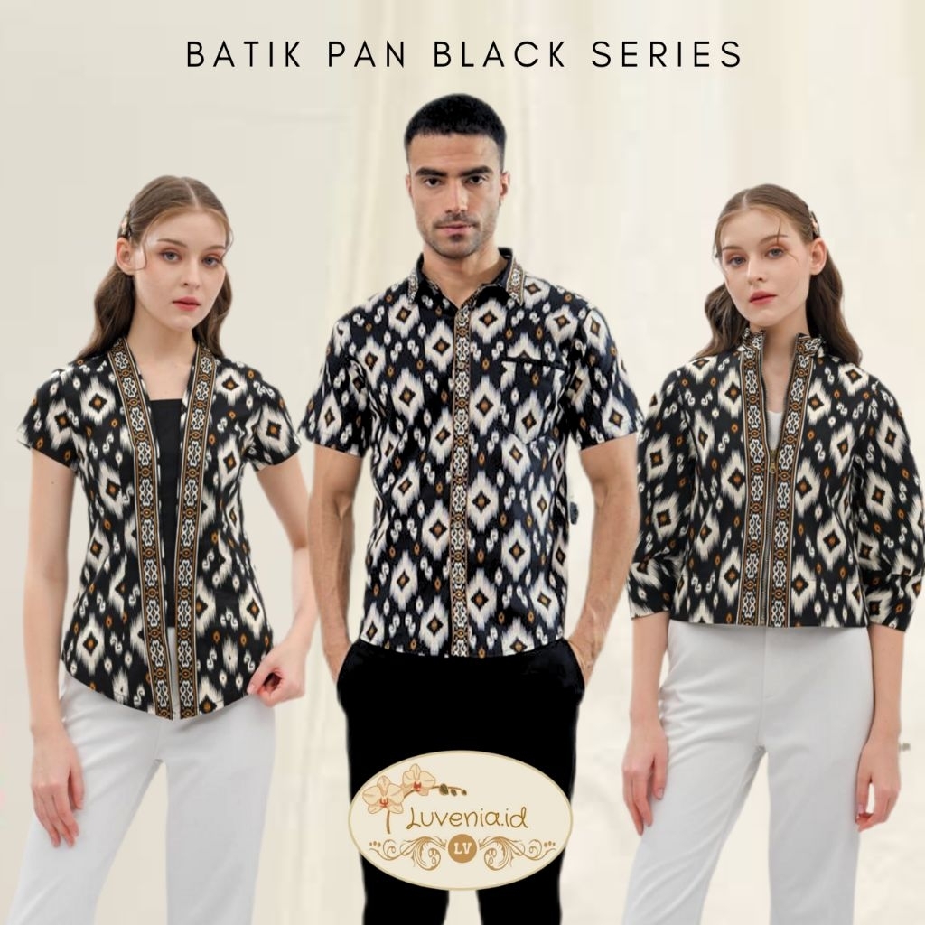 Jual Couple Batik PAN Series /Baju Batik Pasangan/ Baju Batik Couple ...