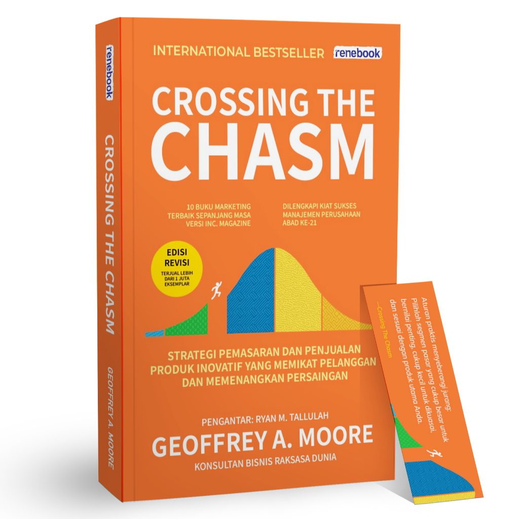Jual Buku Crossing the Chasm - Geoffrey A. Moore - Rene Turos 100% ...