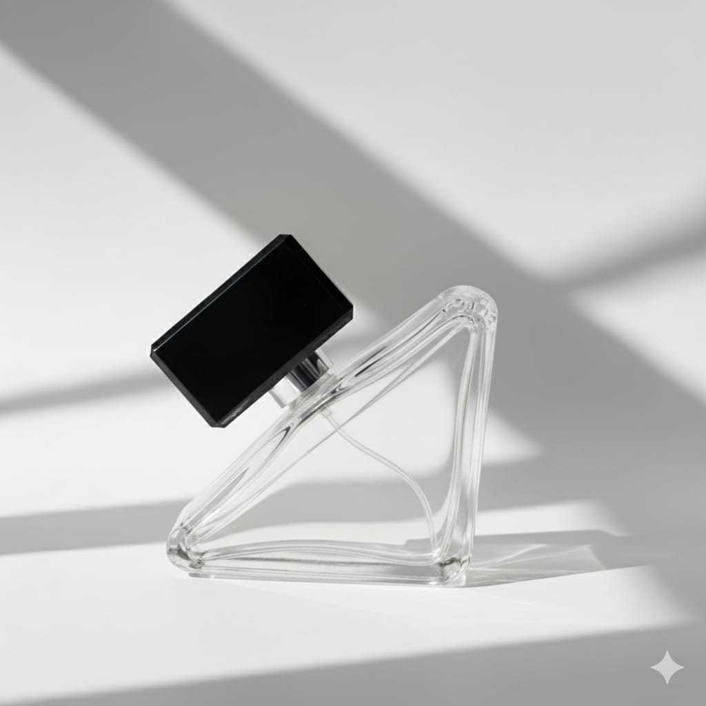 Jual botol parfum segitiga prda 50 ml spray putar drat isi ulang minyak ...