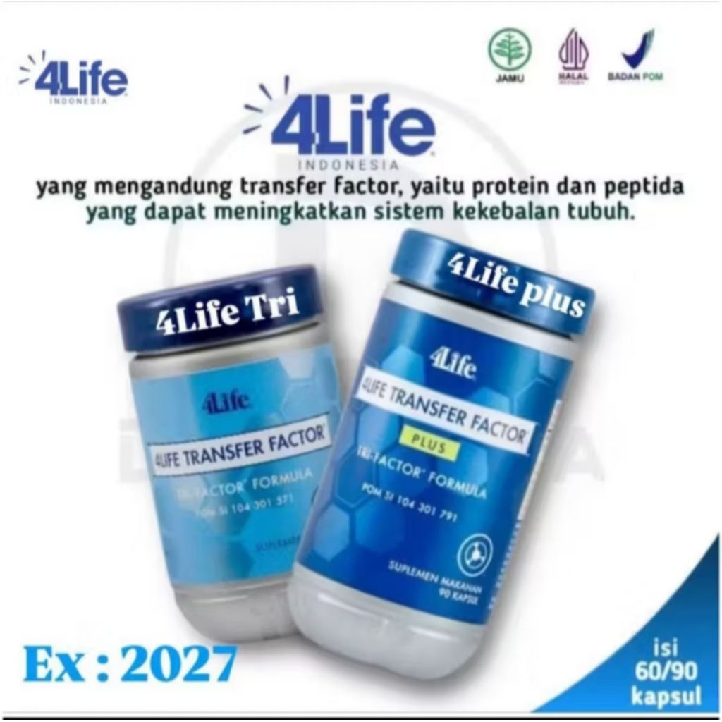 Jual 4LIFE TRANSFER FACTOR PLUS ASLI 100% ORIGINAL VITAMIN IMUN TUBUH ...