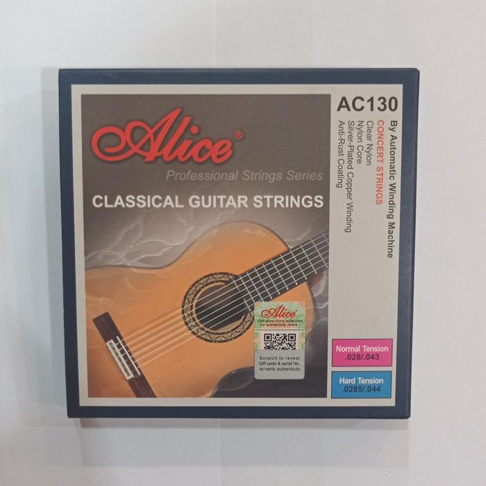 Jual SALE senar gitar classic alice hard tension AC130 Termurah ...