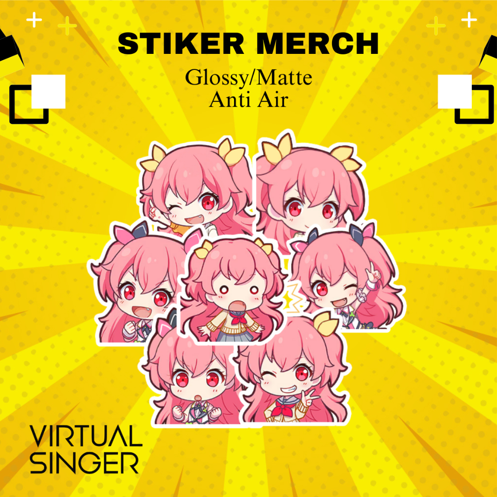 Jual STIKER MOMOI AIRI PROJECT SEKAI | STICKER MERCH AIRI PROSEKA VINYL ...